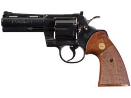 Factory Engraved Colt Python Double Action Revolver | Rock Island Auction
