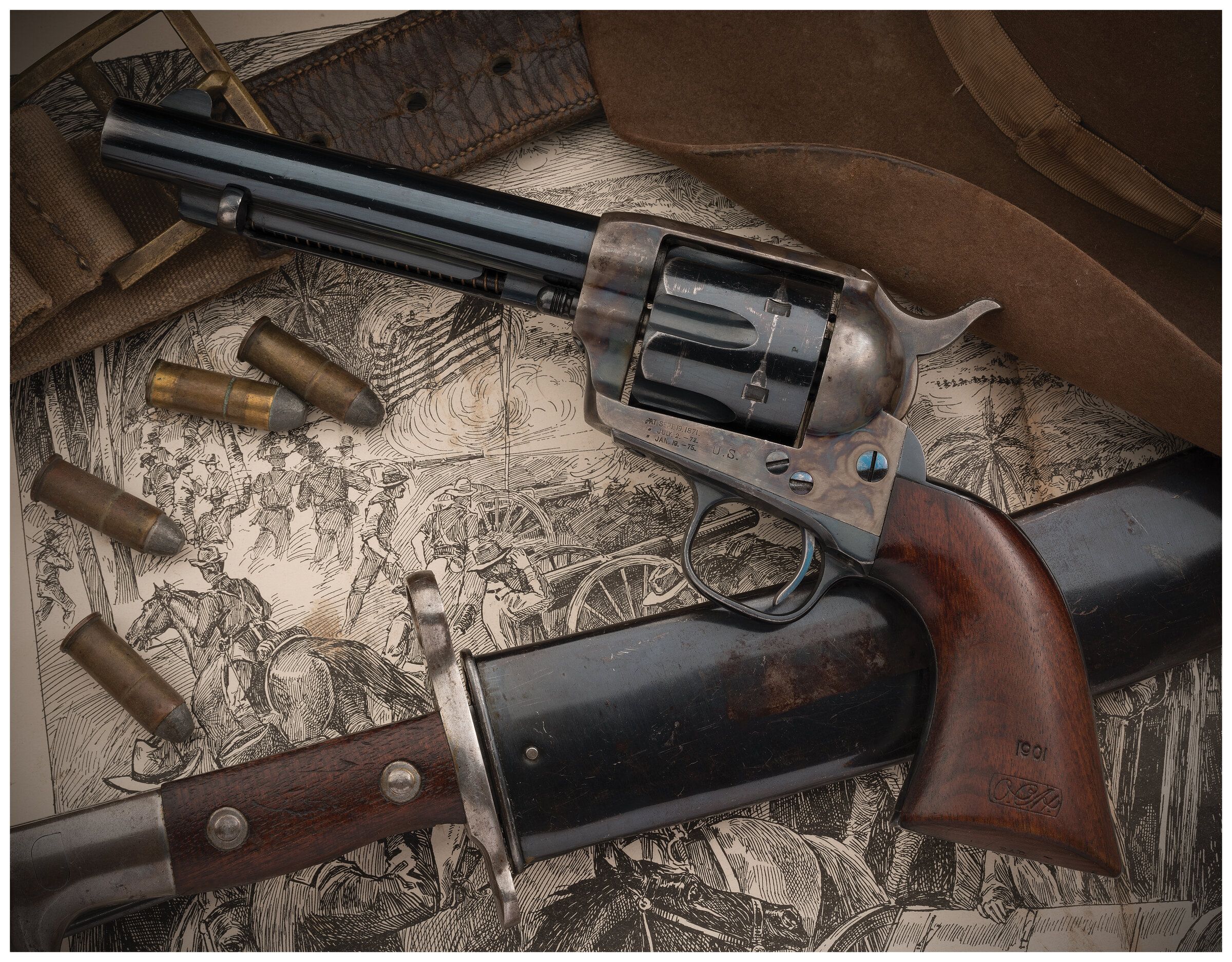 Antique U.S. Colt Artillery Model Single Action Army Revolver | Rock Island Auction