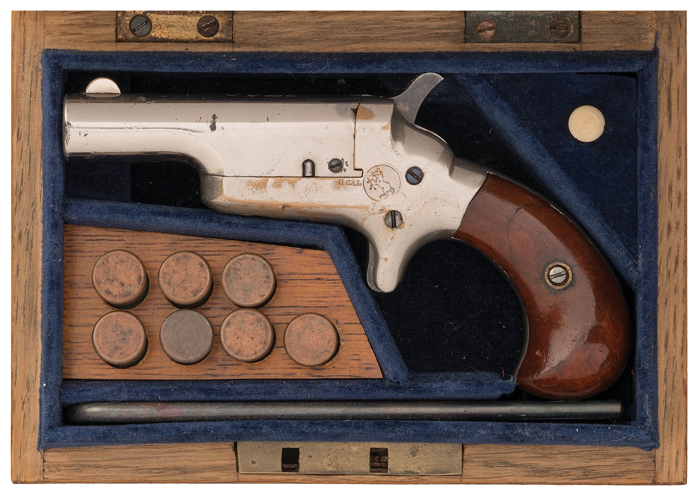 London Agency Cased Colt Third Model "Thuer" Derringer | Rock Island ...