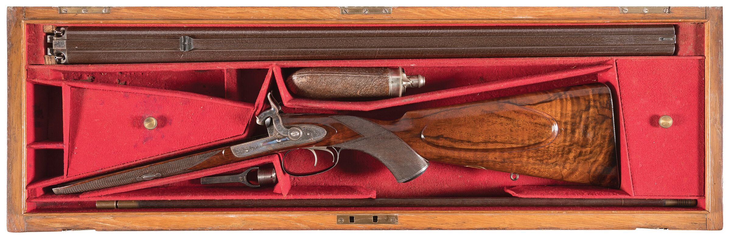 Cased Engraved Purdey Royal Presentation Double Rifle | Rock Island Auction
