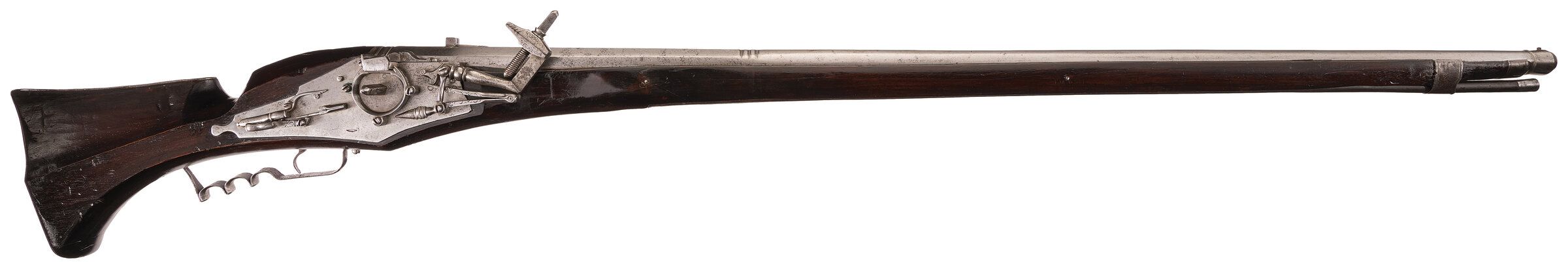 Massive Early 17th Century 11-Bore Military Wheellock Musket | Rock ...