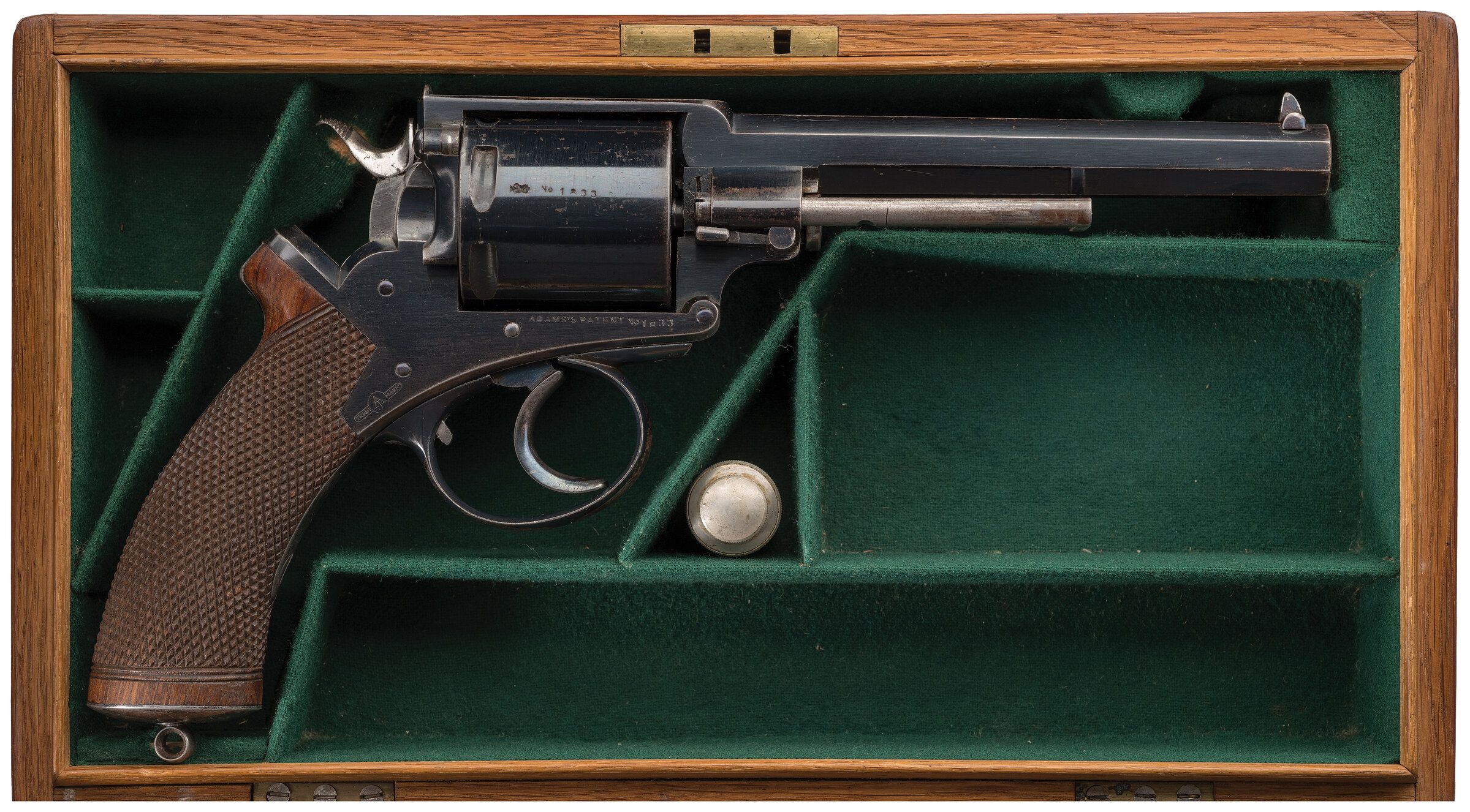 John Adams Patent Model 1867 (Mk. II) Double Action Revolver | Rock ...