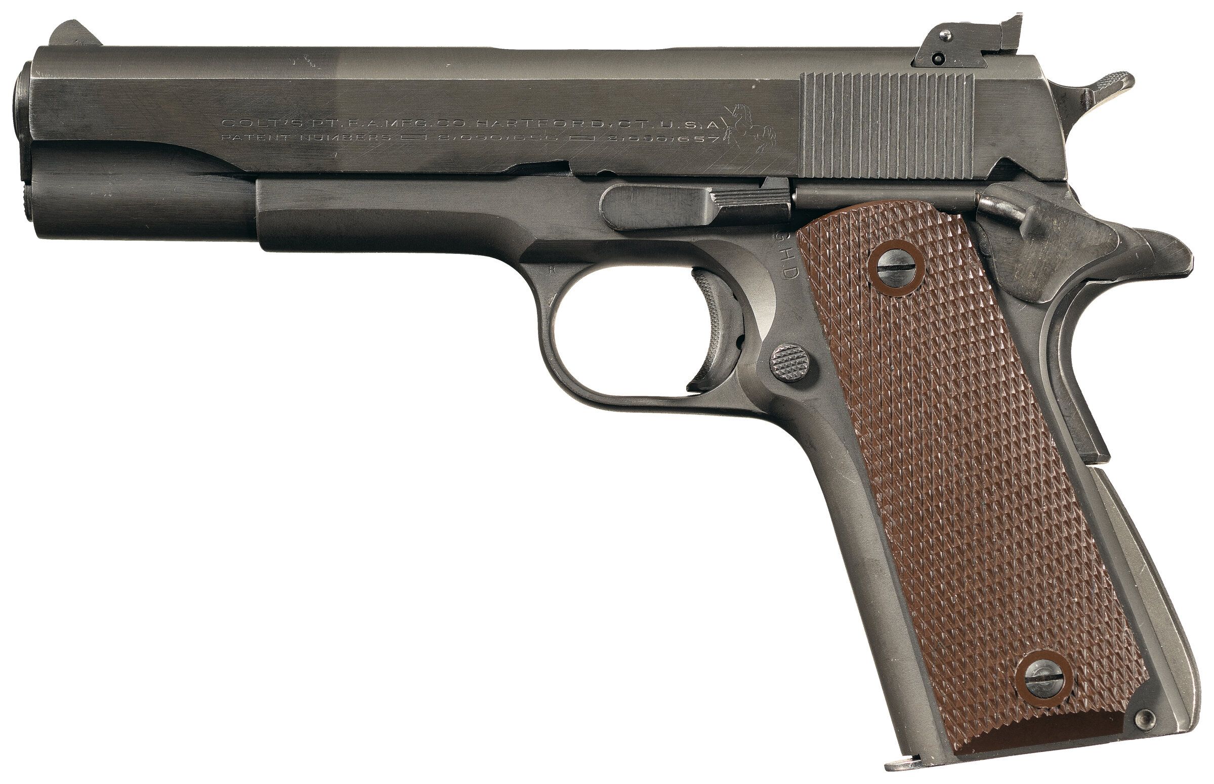 World War II U.S. Colt Service Model Ace Semi-Automatic Pistol | Rock ...