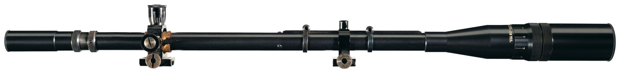 WWII "USMC-SNIPER" Marked Unertl 8 Power Sniper Scope with Box | Rock ...