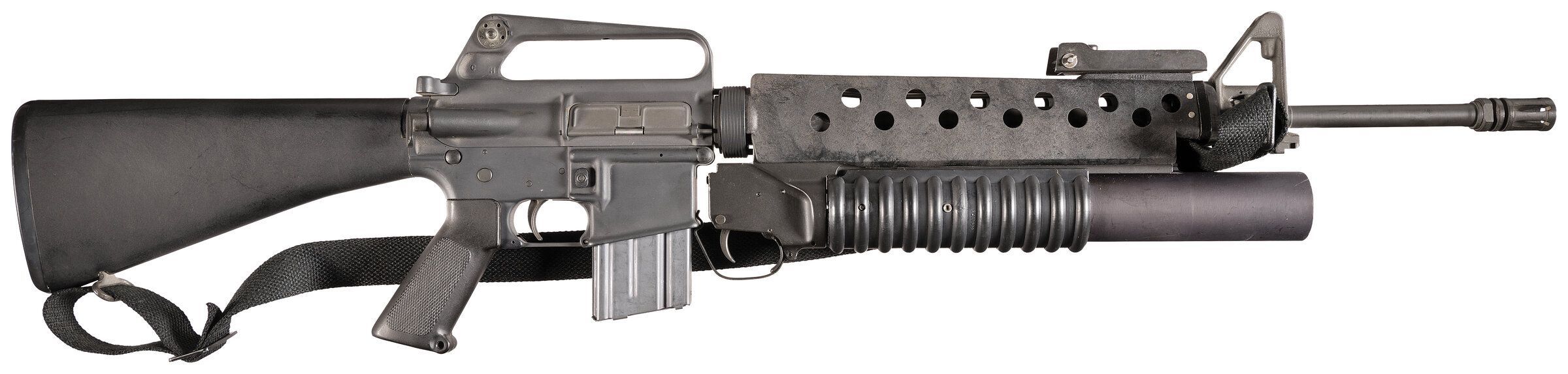 Colt M16A1/M203 Grenadier Combo, Class III/NFA | Rock Island Auction