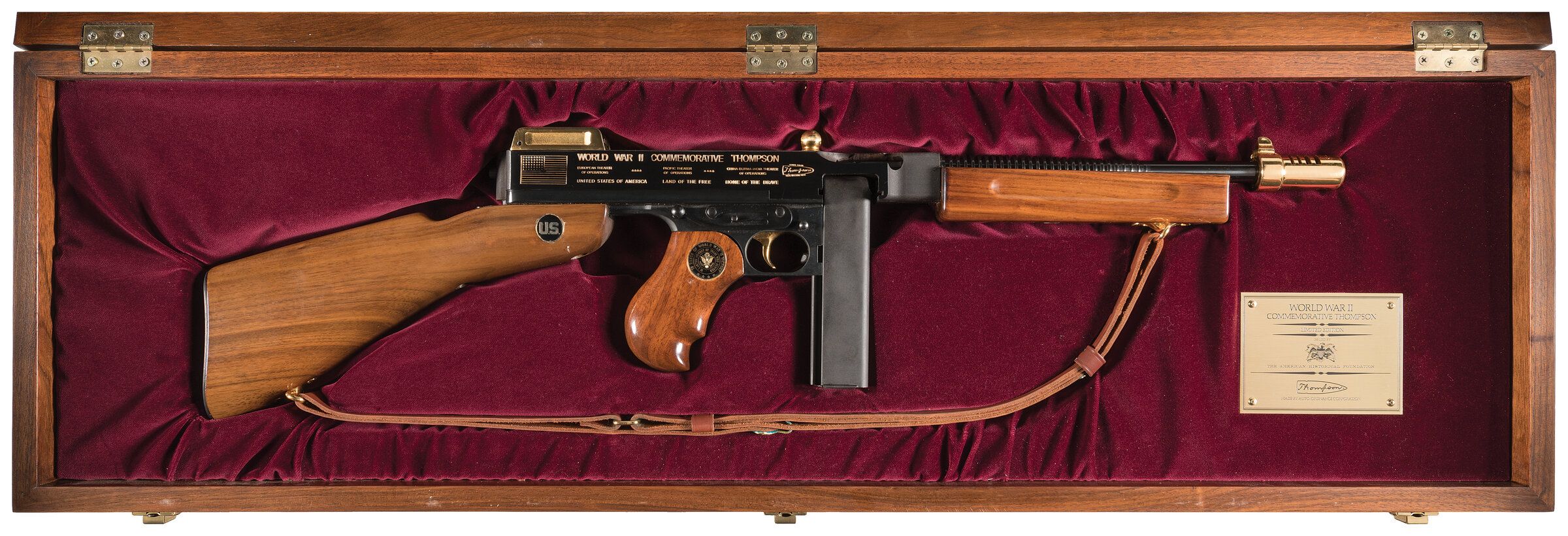 Auto-Ordnance 1928 WWII Commemorative Thompson, Class III/NFA | Rock ...