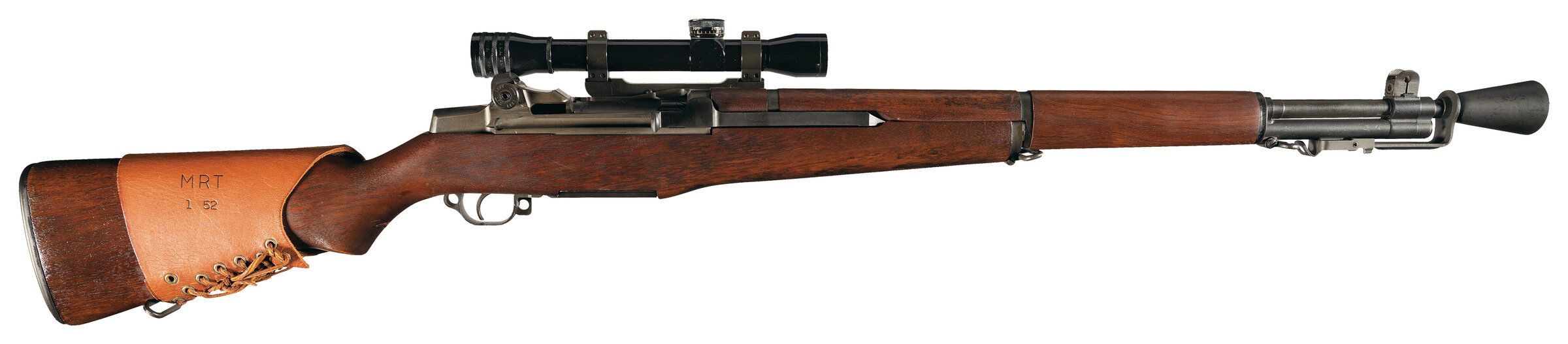 U.S. Springfield M1C/1952 MC-1 Garand Sniper Rifle | Rock Island Auction