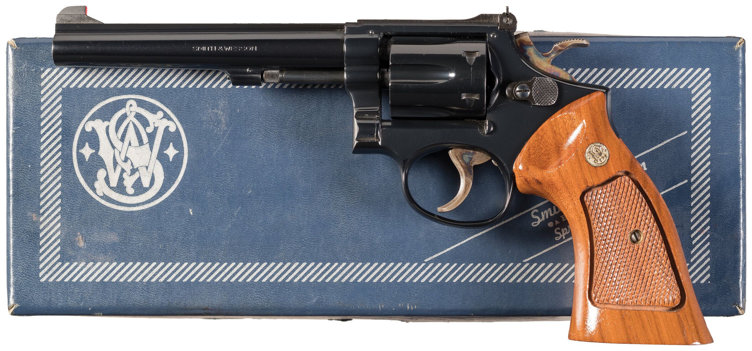 Smith & Wesson Model 17 Double Action Revolver with Box | Rock Island ...