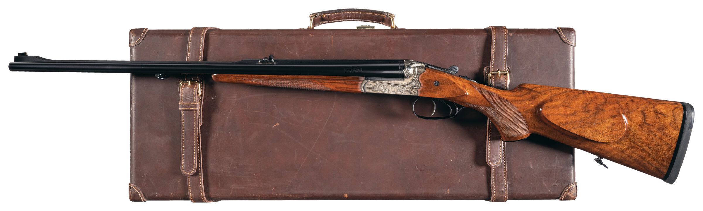 Engraved Gebruder Merkel Model 140 Safari Double Rifle | Rock Island ...
