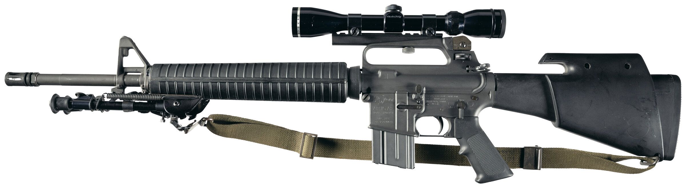 Colt AR-15 A2 Delta-Style HBAR Sporter Rifle | Rock Island Auction