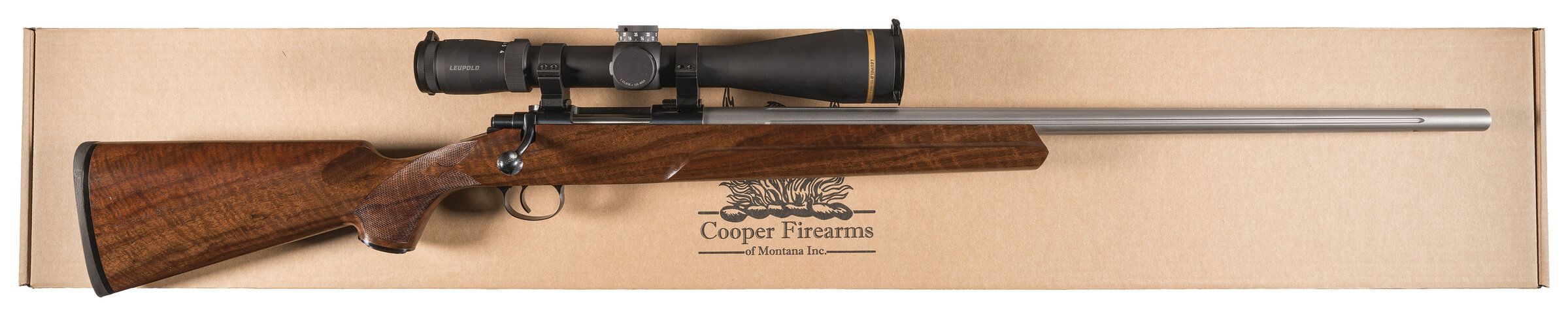 Cooper Arms Model 21 Single Shot Bolt Action Rifle with Scope | Rock ...