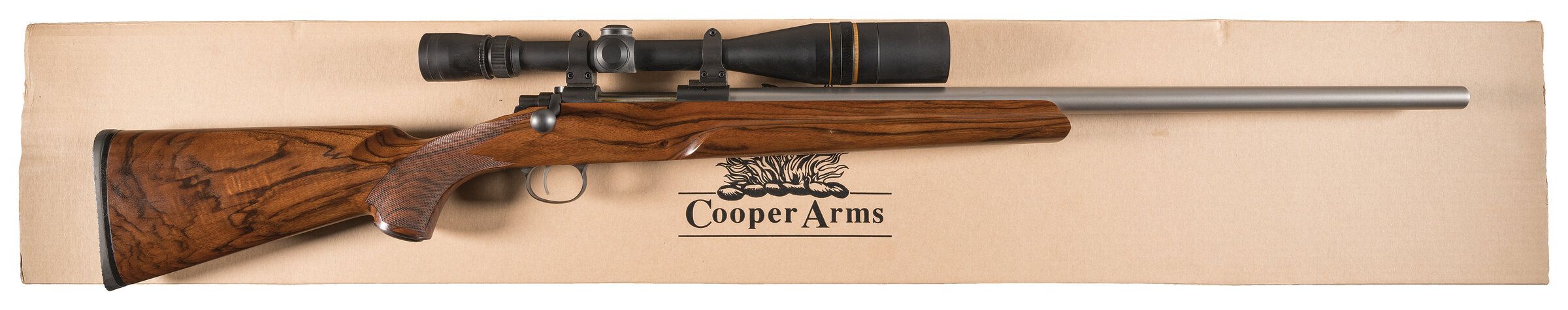 Cooper Arms Model 21 Single Shot Bolt Action Rifle with Scope | Rock ...