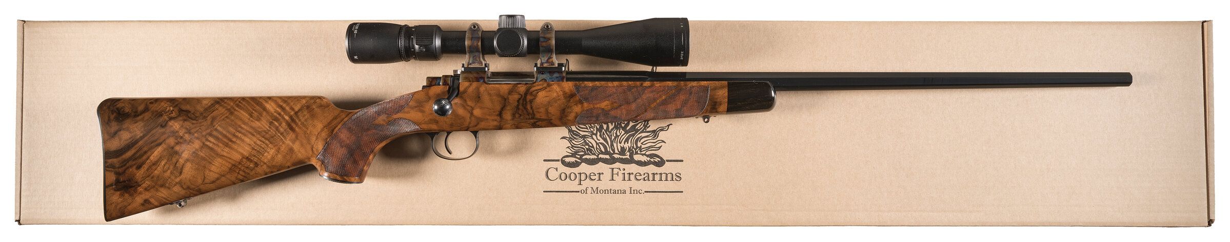 Cooper Arms Model 38 Single Shot Bolt Action Rifle with Scope | Rock ...