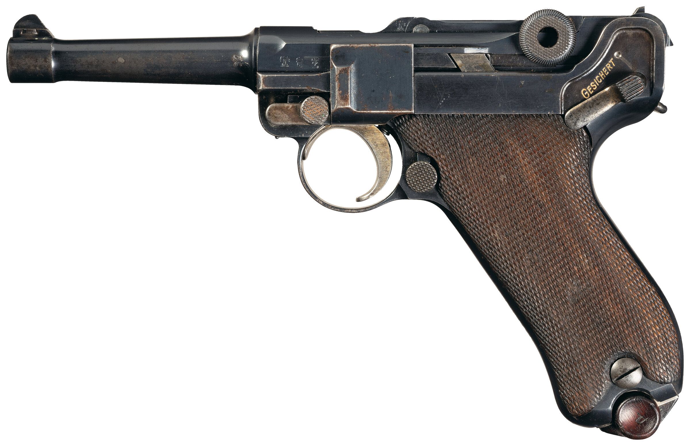 Early Imperial German Model 1908 Luger with Unit Marking | Rock Island ...