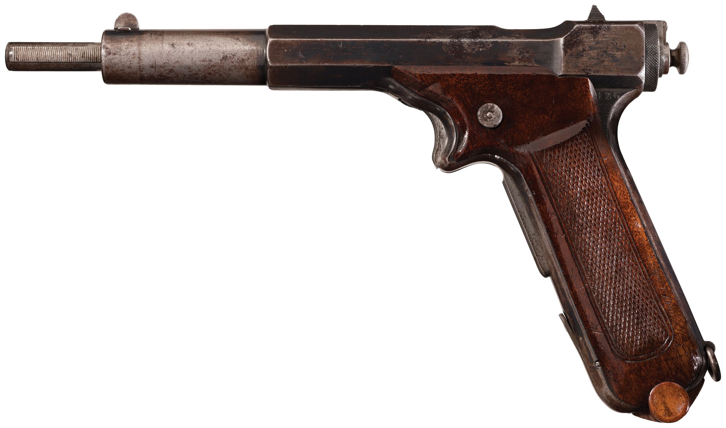 Japanese Hino-Komuro Model 1904 Blow Forward Pistol | Rock Island Auction