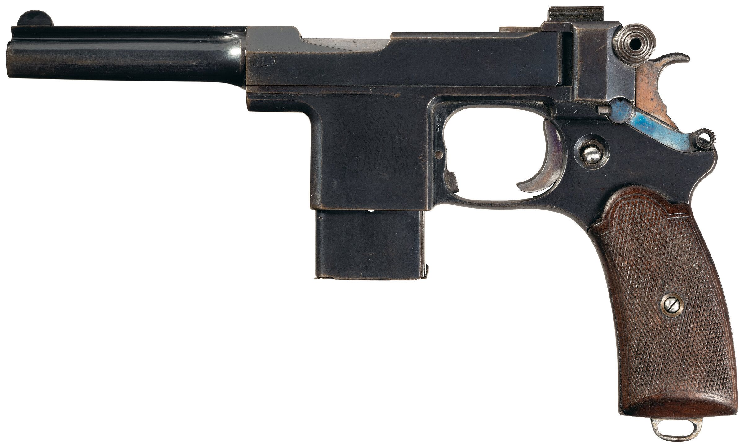 Bergmann Mars Model 1903 Semi-Automatic Pistol in 9mm | Rock Island Auction