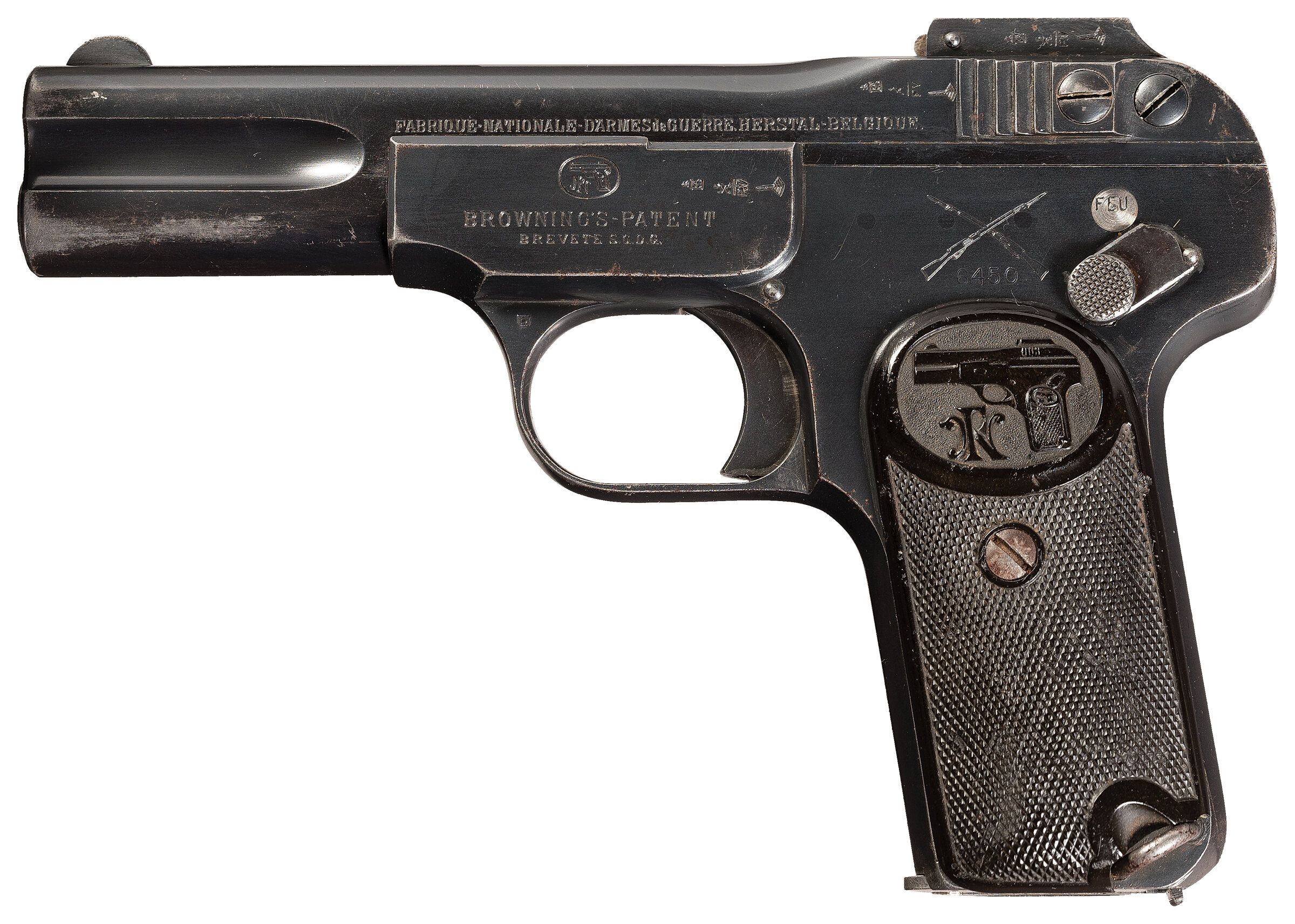 Russian Contract FN Browning 1900 Pistol | Rock Island Auction