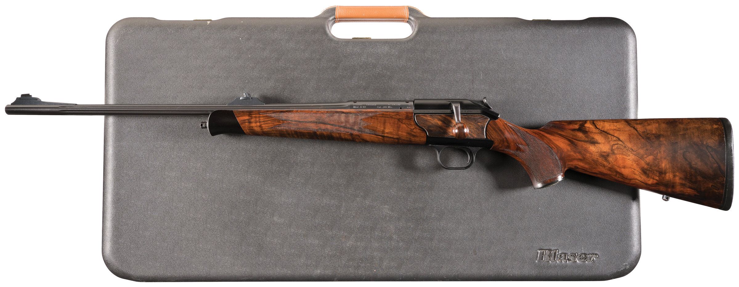 Left Handed Blaser Model R93 Straight Pull Bolt Action Rifle | Rock ...