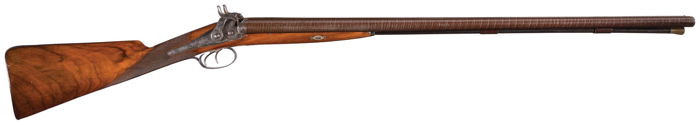 Massachusetts Arms Co. Maynard Primed Double Barrel Shotgun | Rock Island Auction