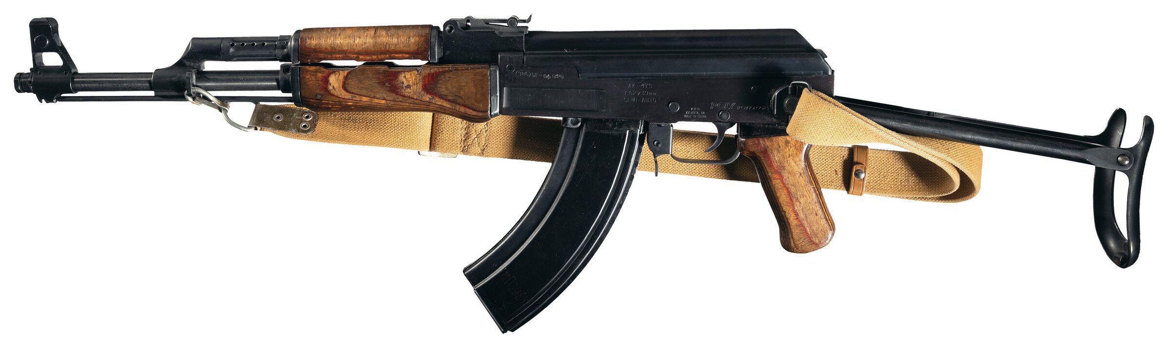 Poly Technologies AK-47S Rifle with Under Folding Stock | Rock Island ...