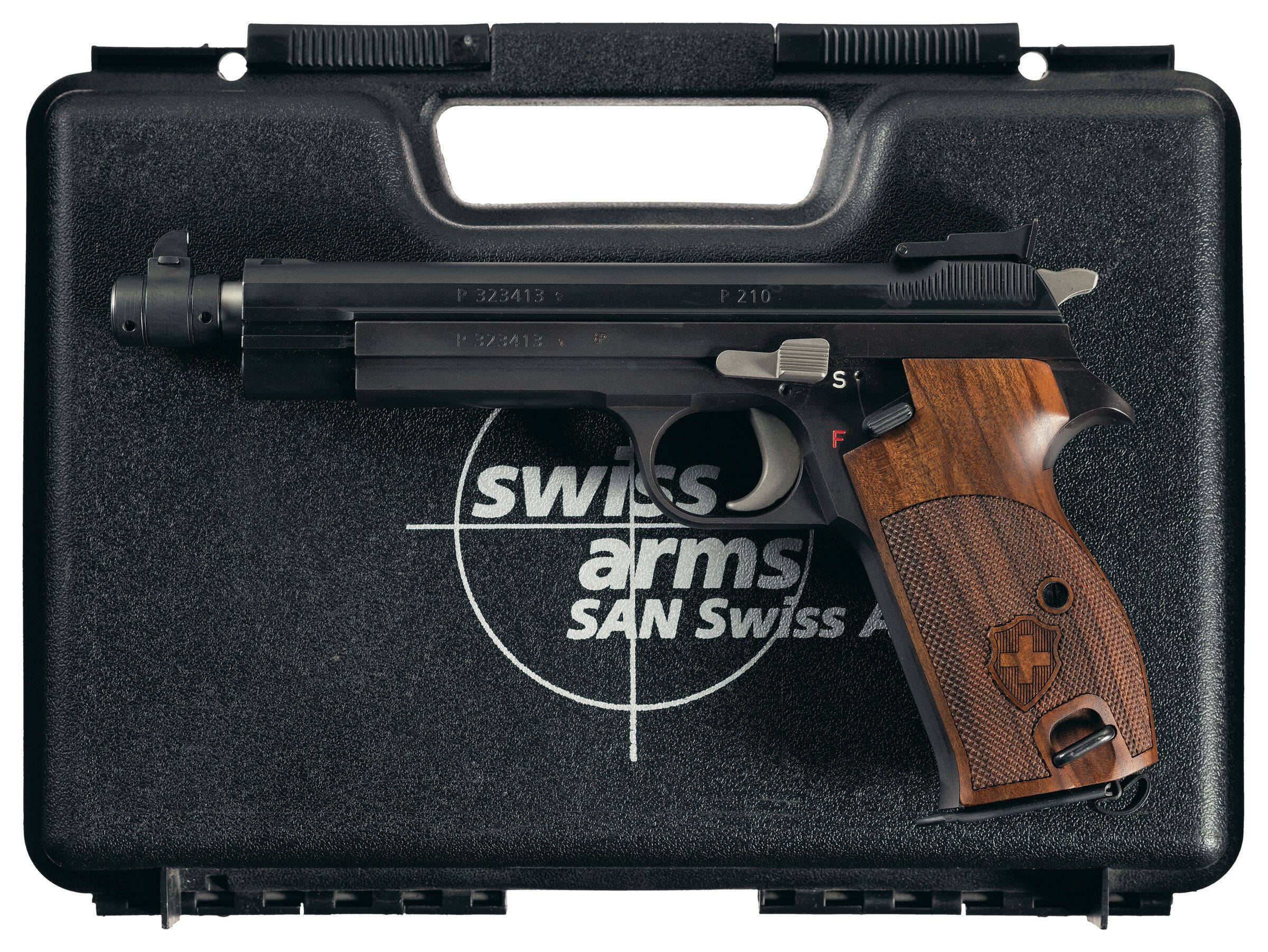 SIG Arms P210 Semi-Automatic Pistol with Case | Rock Island Auction