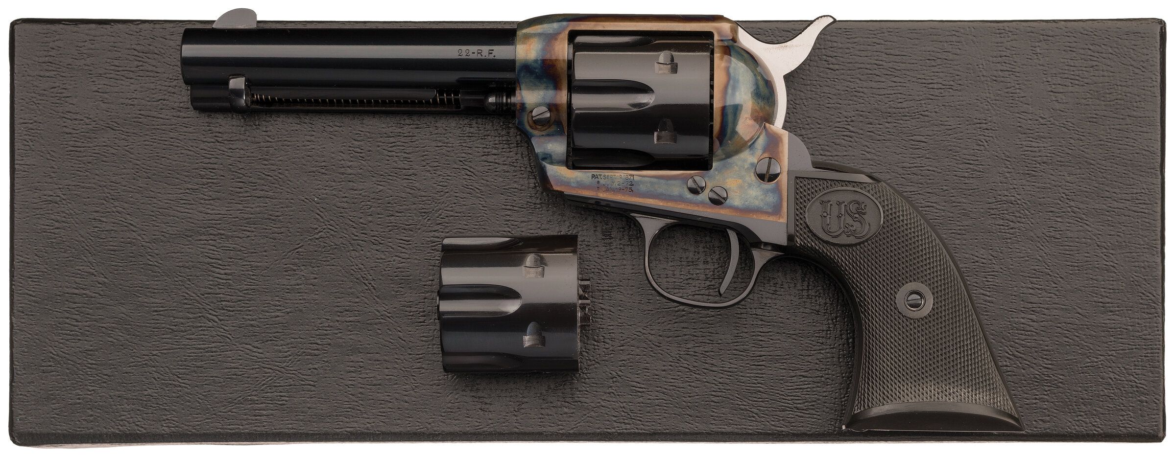 US Fire Arms Plinker Single Action Army Revolver with Box | Rock Island ...