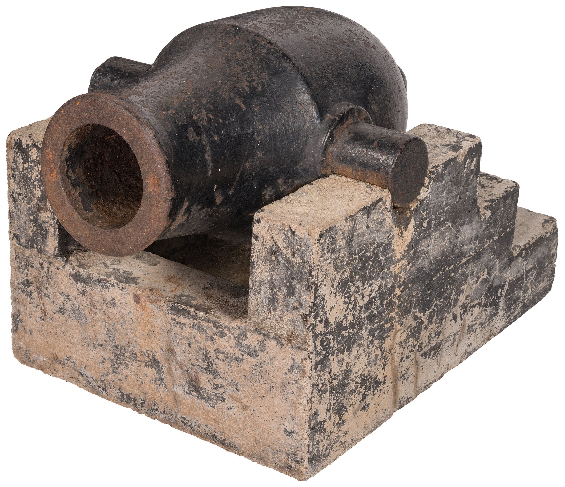Civil War Cyrus Alger & Co. Iron Mortar | Rock Island Auction