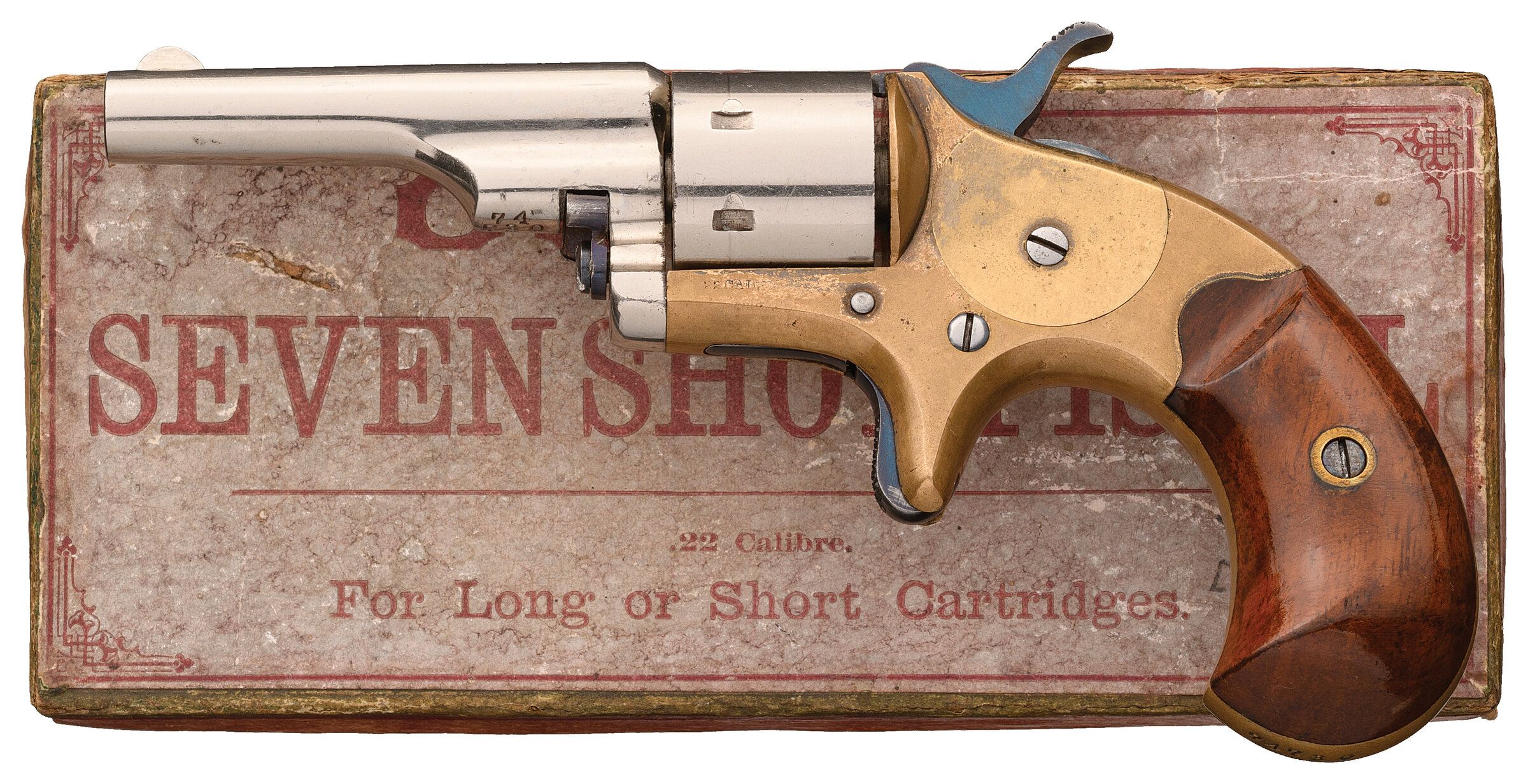 Colt Open Top Pocket Spur Trigger Revolver with Scarce Box | Rock ...