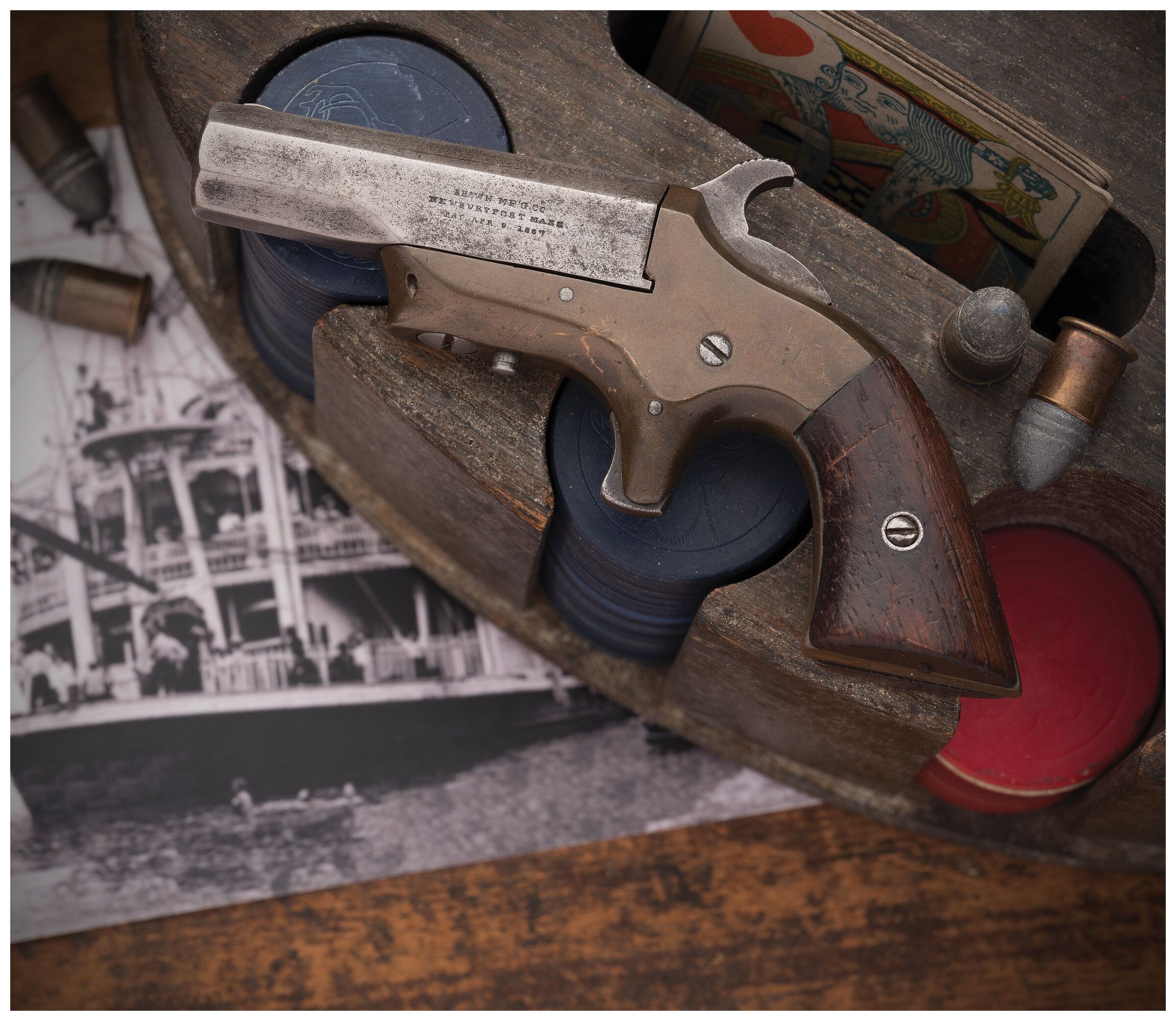 Serial Number 1 Brown Manufacturing Co. Southerner Derringer | Rock Island Auction