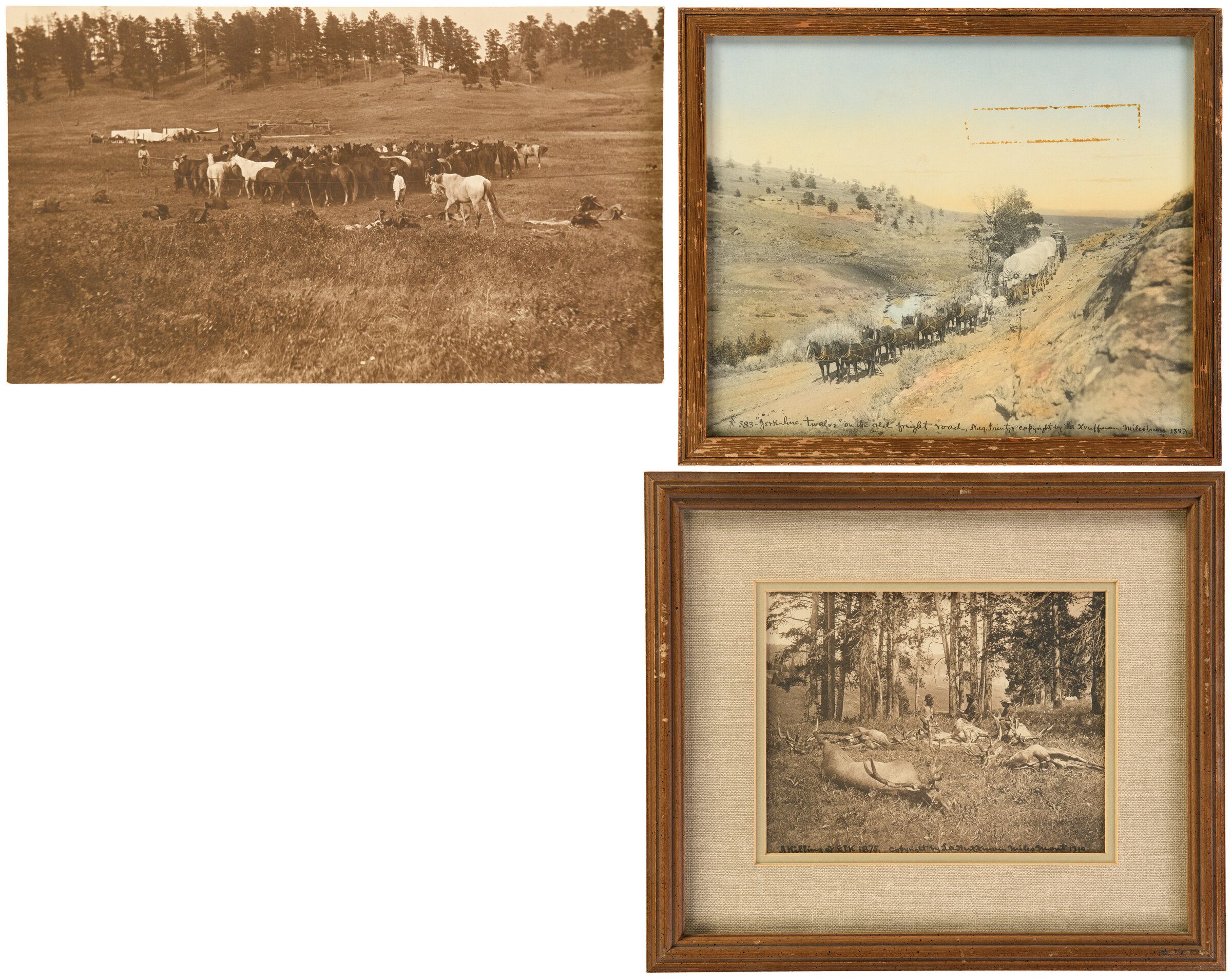 Three Western Themed L. A. Huffman Prints | Rock Island Auction