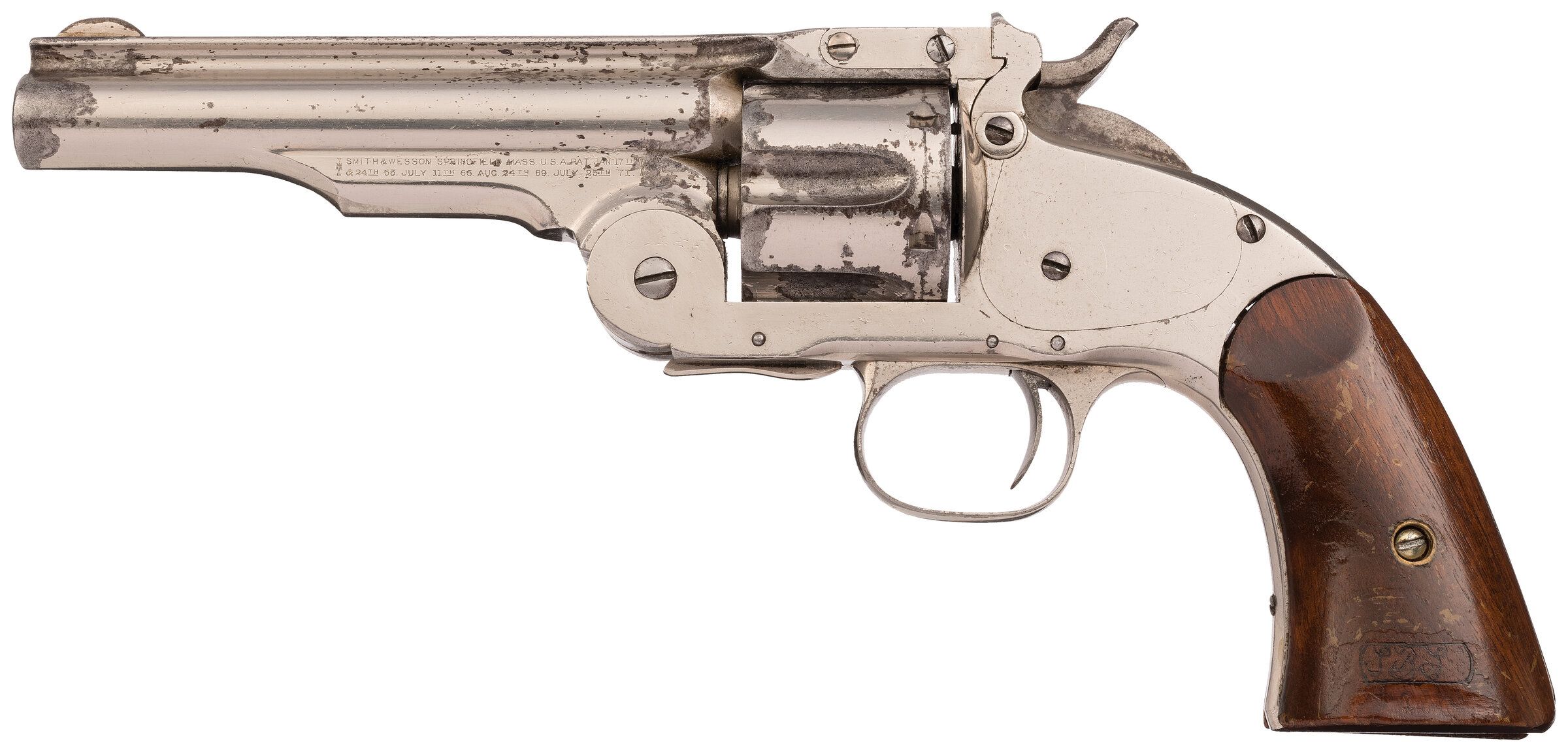 U.S. Smith & Wesson First Model Schofield Revolver | Rock Island Auction