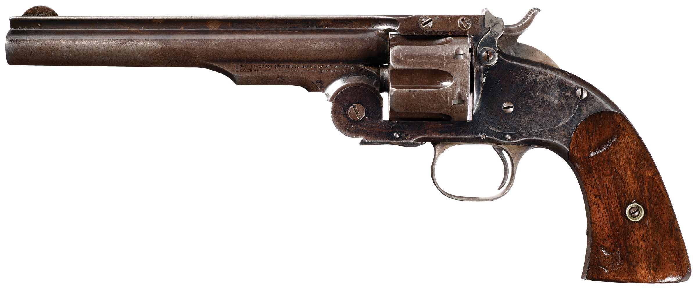 U.S. Smith & Wesson First Model Schofield Single Action Revolver | Rock ...