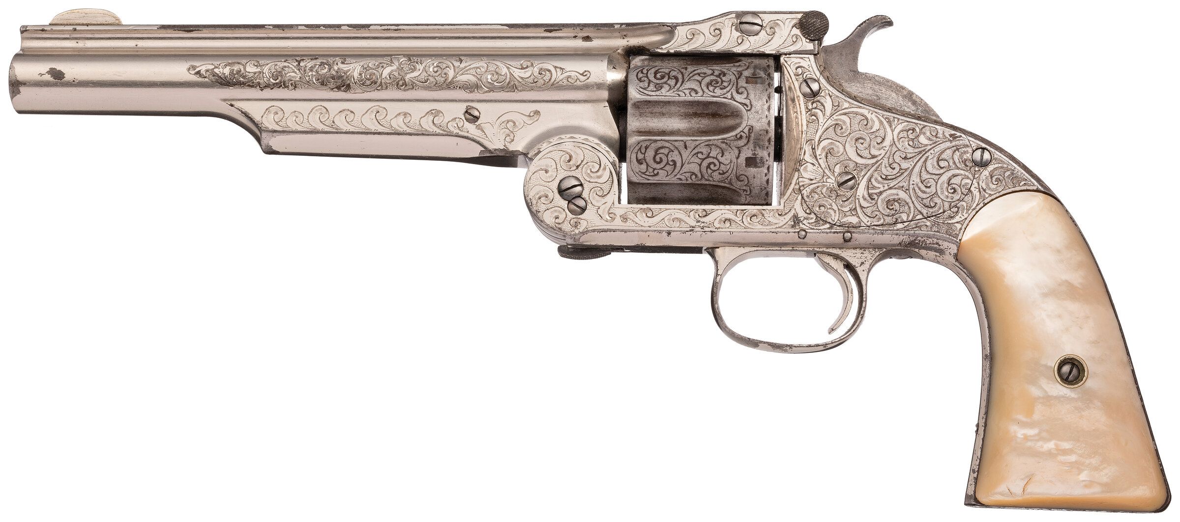 Engraved Special Order Smith & Wesson No. 3 American Revolver | Rock ...