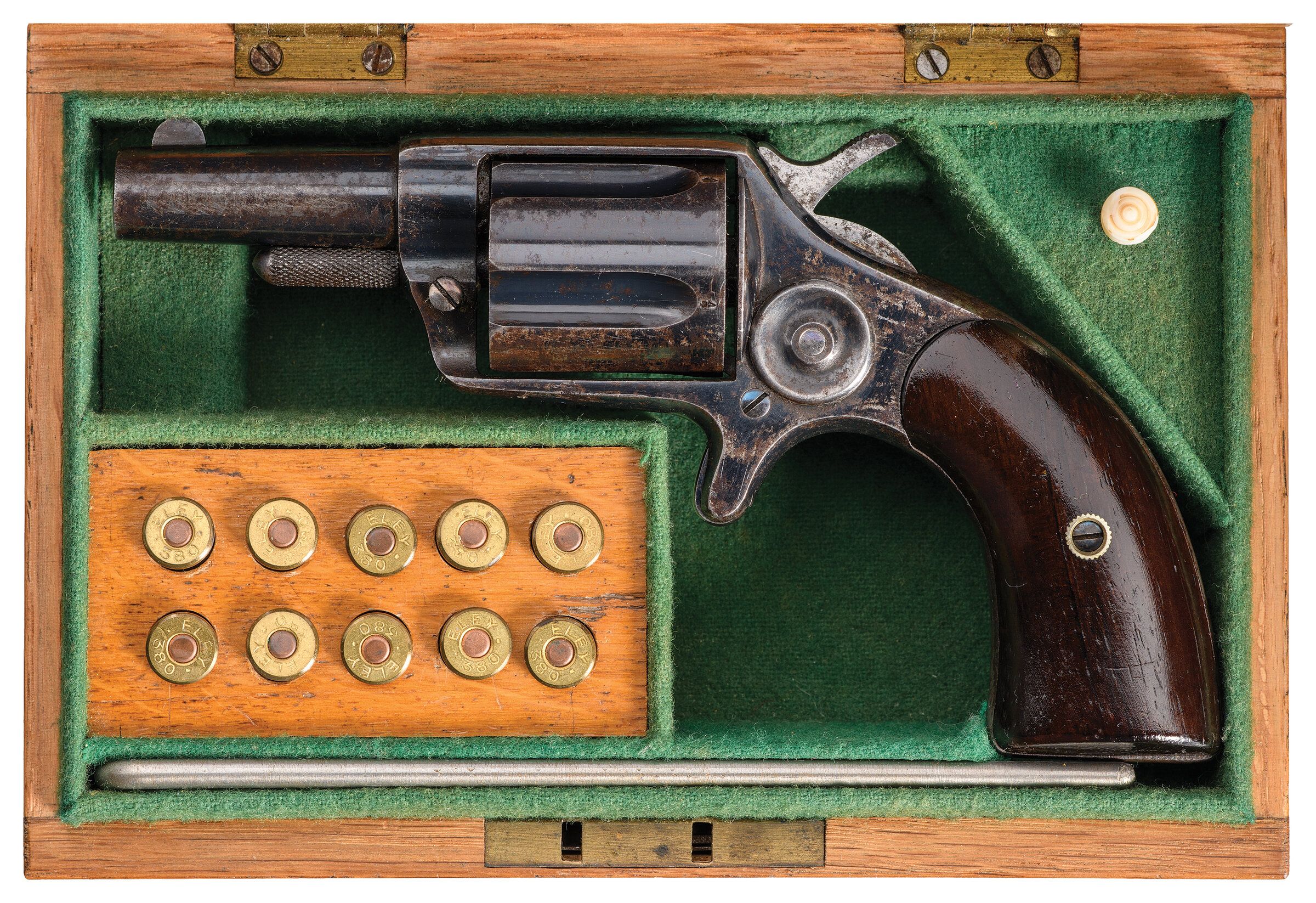 Colt New House .38 Etched Panel Spur Trigger Revolver | Rock Island Auction