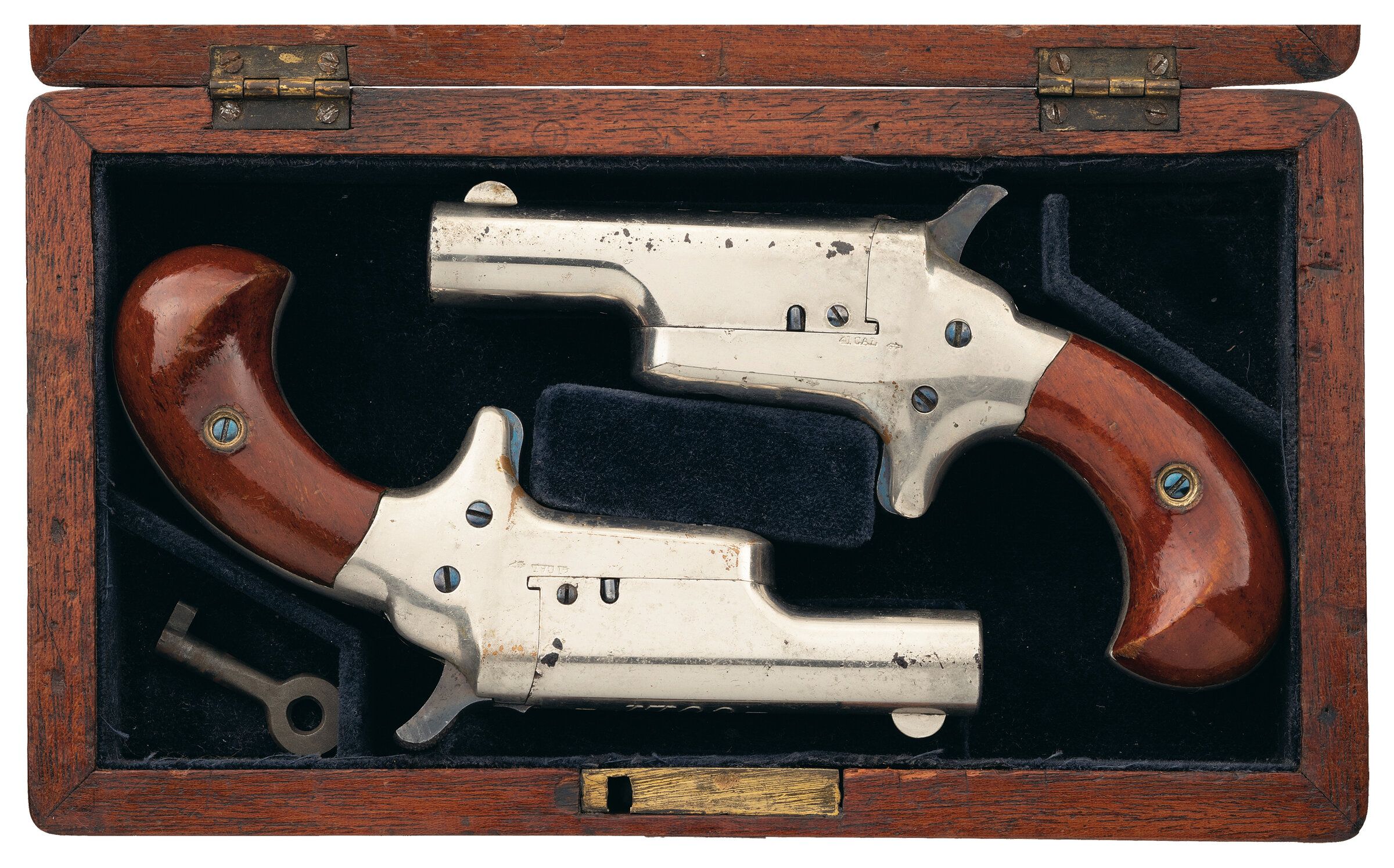 London Proofed Cased Pair of Colt Third Model "Thuer" Derringers | Rock ...