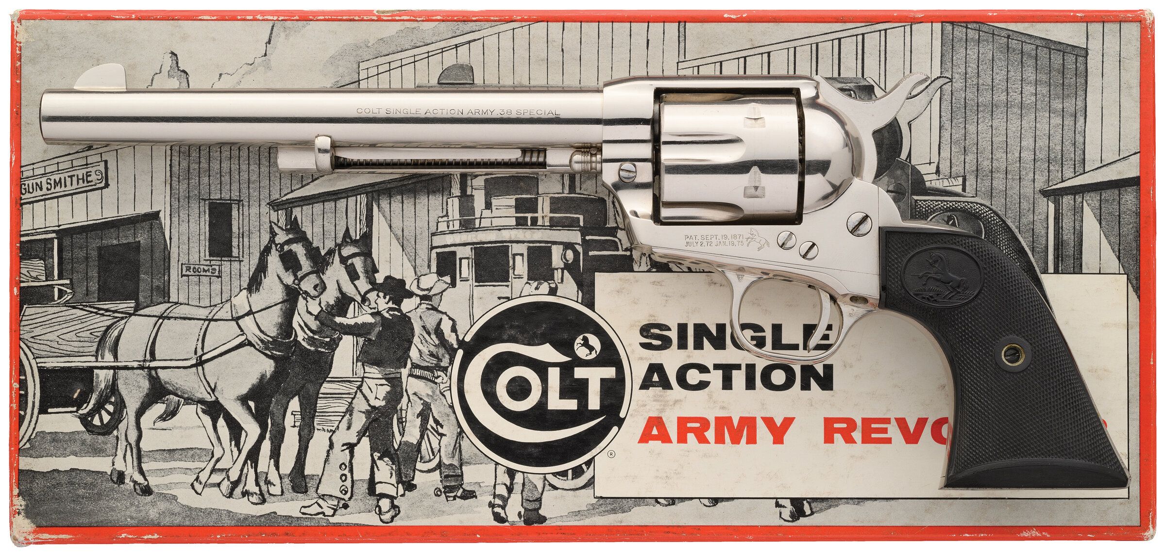 Documented Colt Second Generation Single Action Army with Box | Rock ...