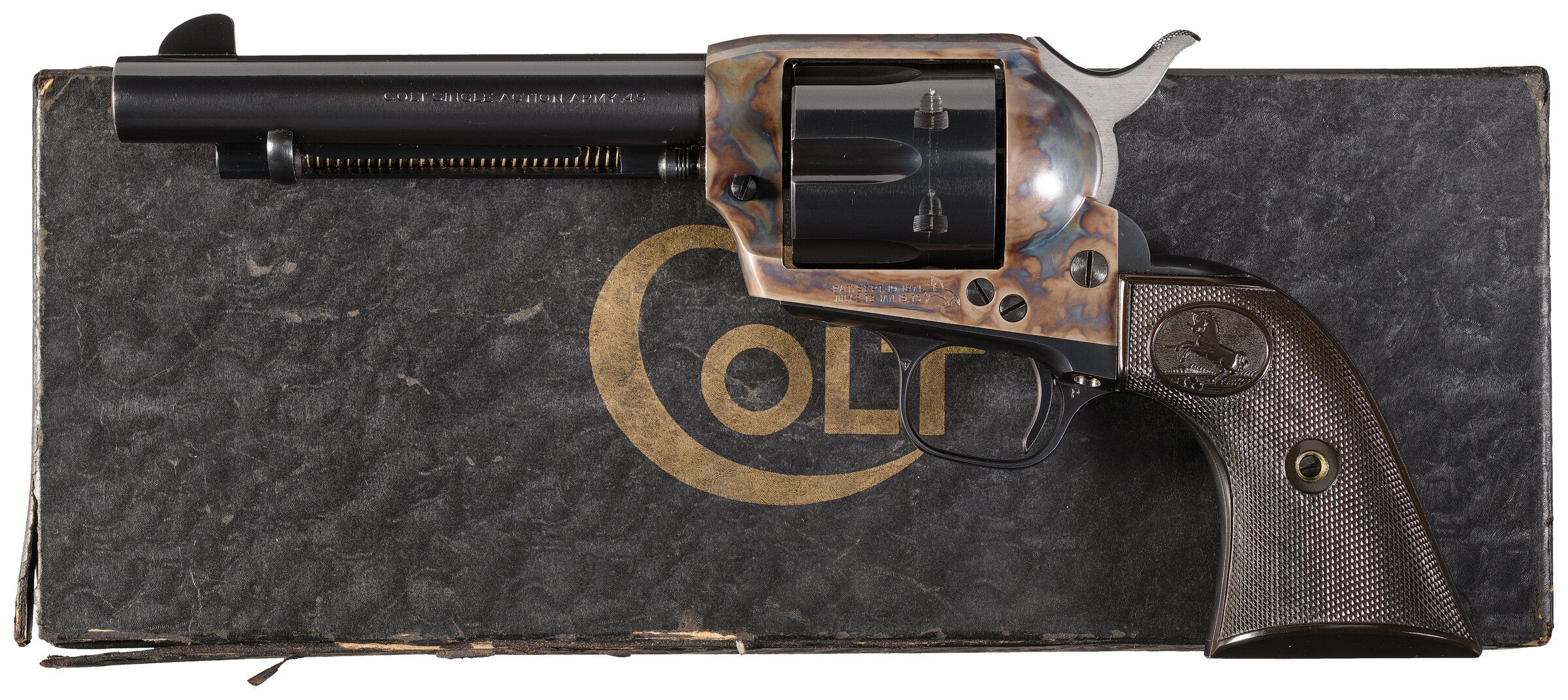 Documented Colt Second Generation Single Action Army with Box | Rock ...