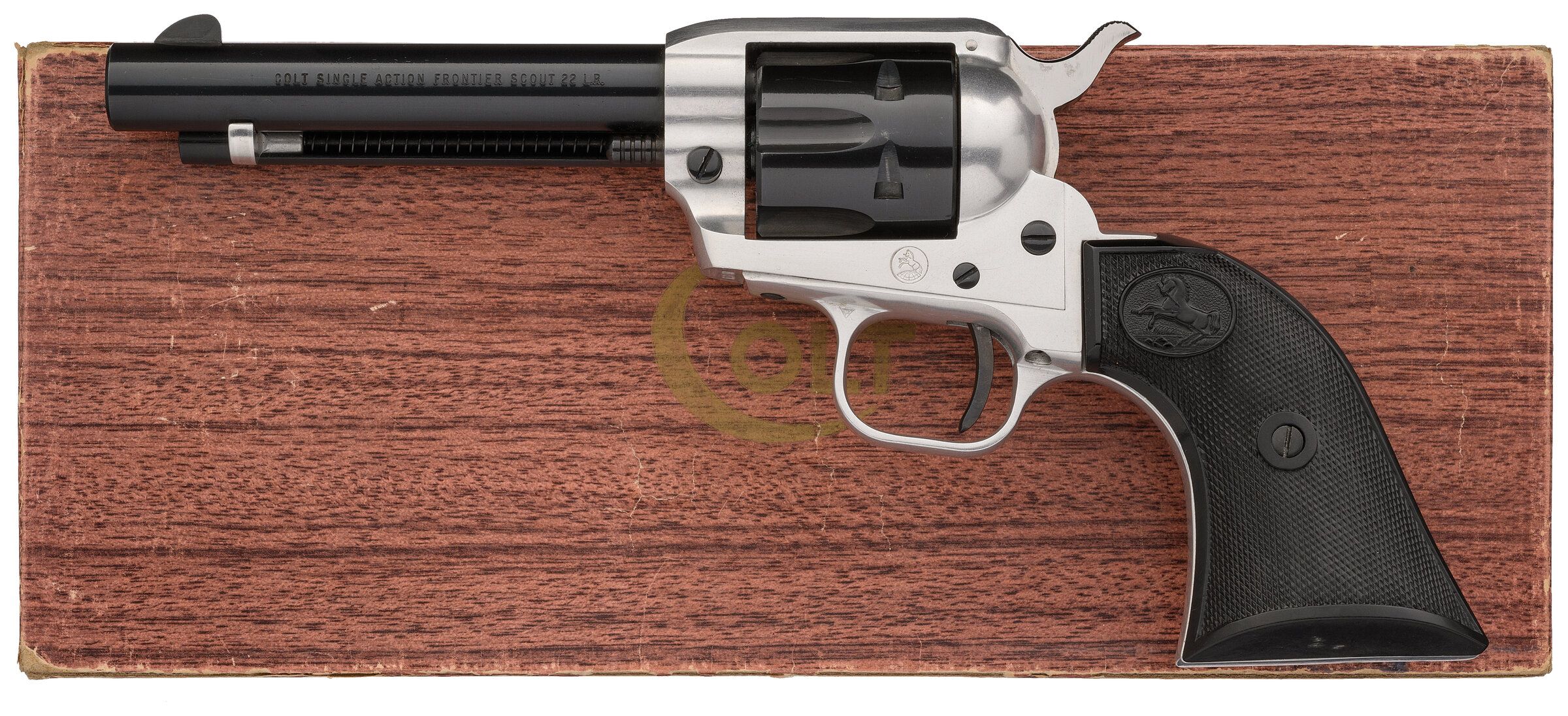 Documented Duotone Colt Frontier Scout with Box | Rock Island Auction