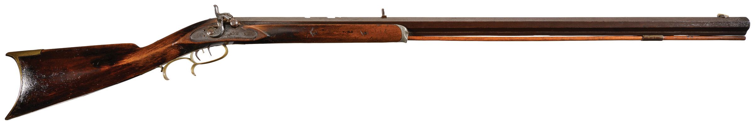 B. Bahn & Bro. Missouri Half-Stock Percussion Rifle | Rock Island Auction