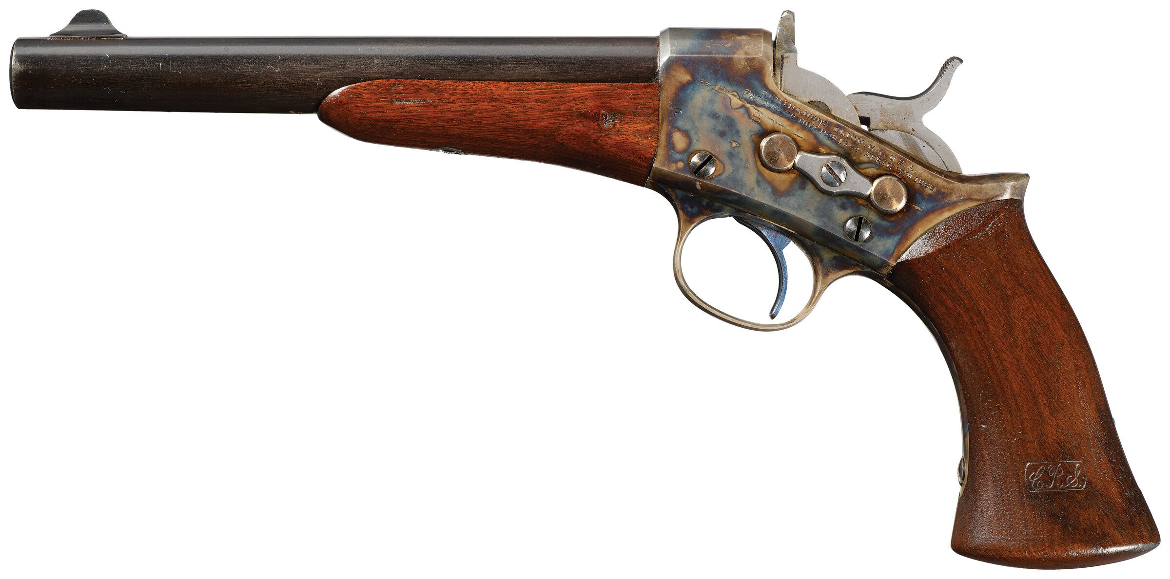 U.S. Remington Army Model 1871 Rolling Block Pistol | Rock Island Auction
