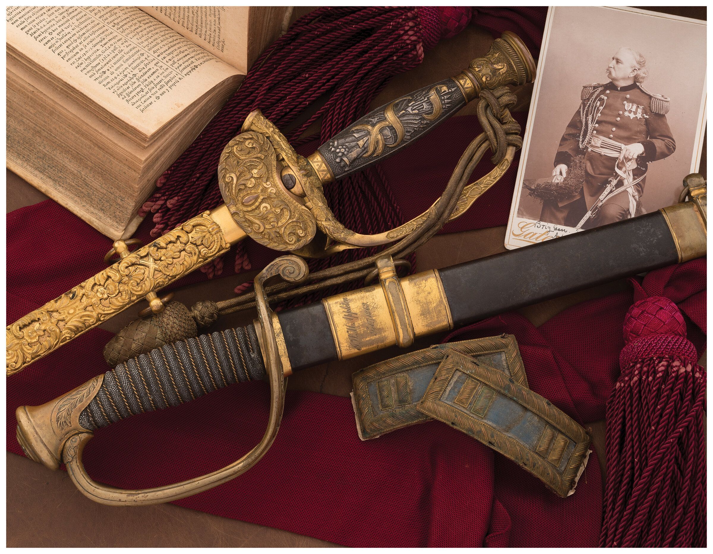 54th Massachusetts Infantry Officer John W.M. Appleton's Swords | Rock ...