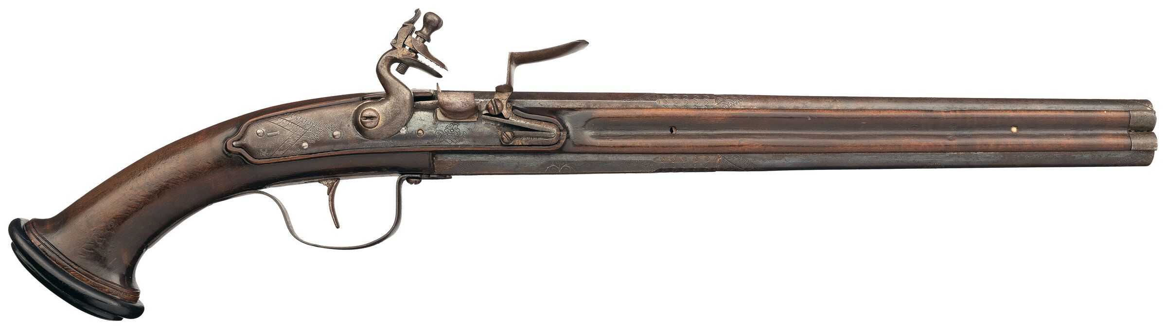 Flintlock Over/Under Pistol | Rock Island Auction