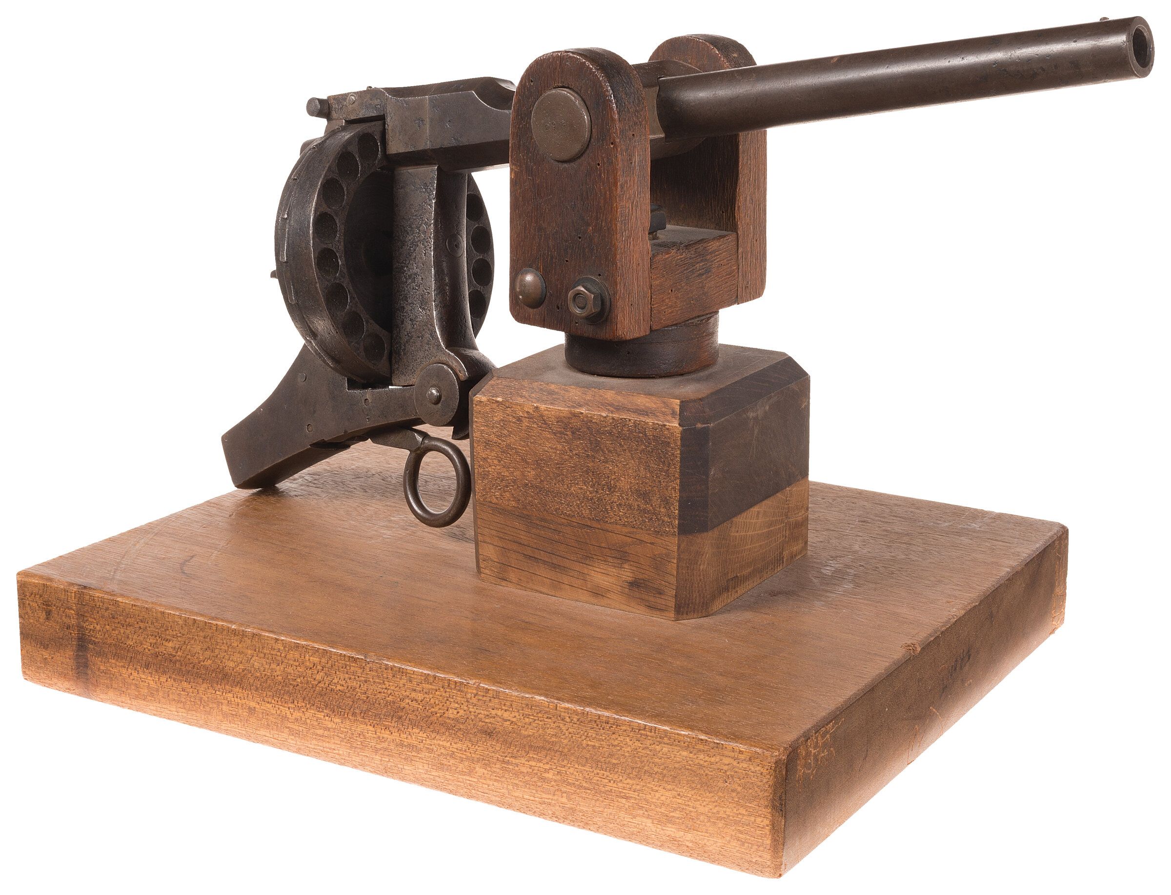 Pintle Mounted 20-Shot Top Break Double Action Revolver | Rock Island ...