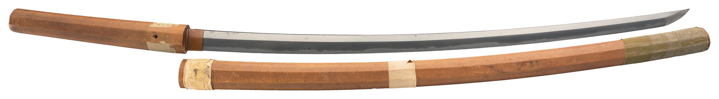 Odachi Length Japanese Sword Blade with Shirasaya Fittings | Rock ...