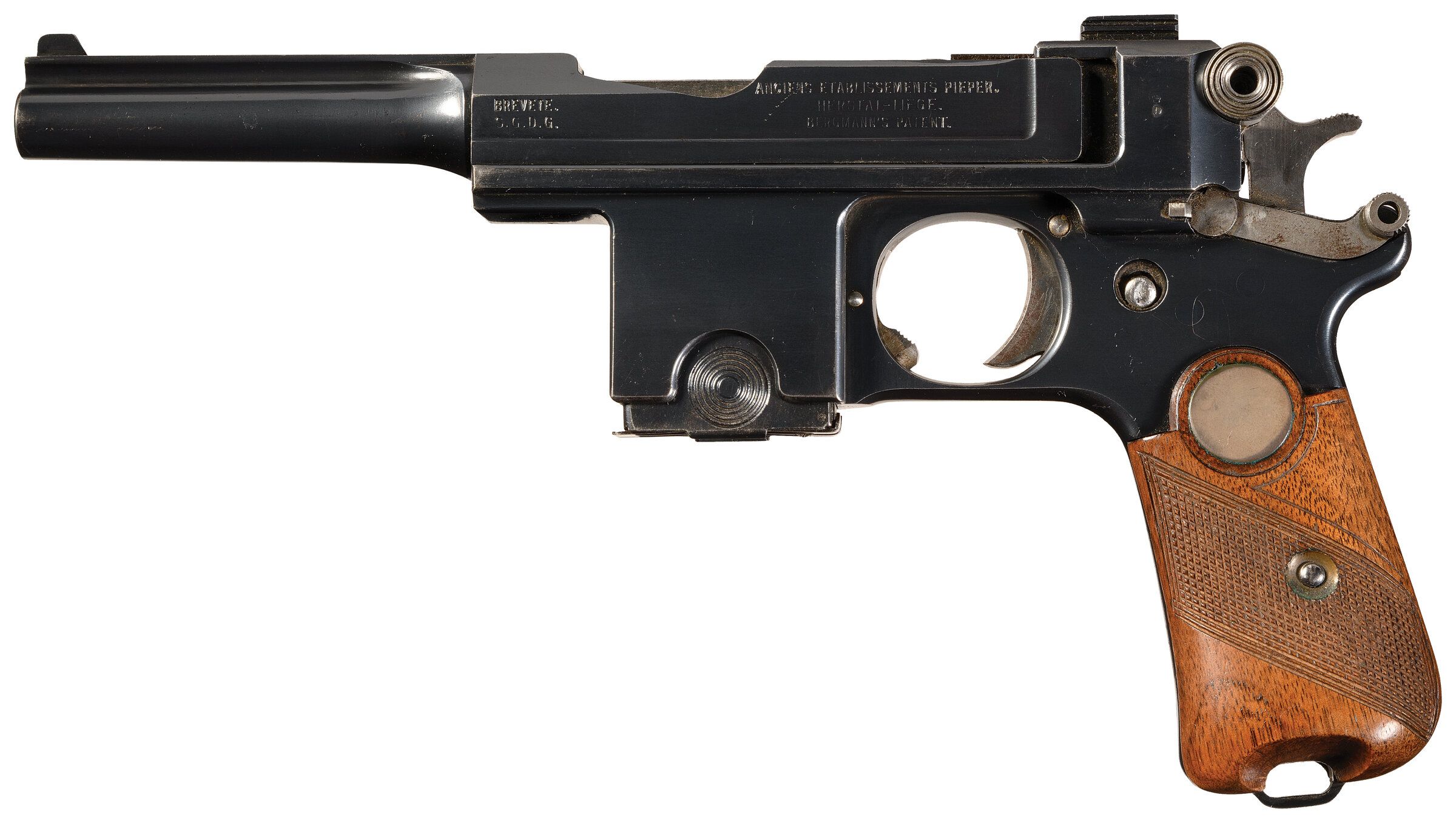 Pieper Bergmann Model 1910 Semi-Automatic Pistol | Rock Island Auction