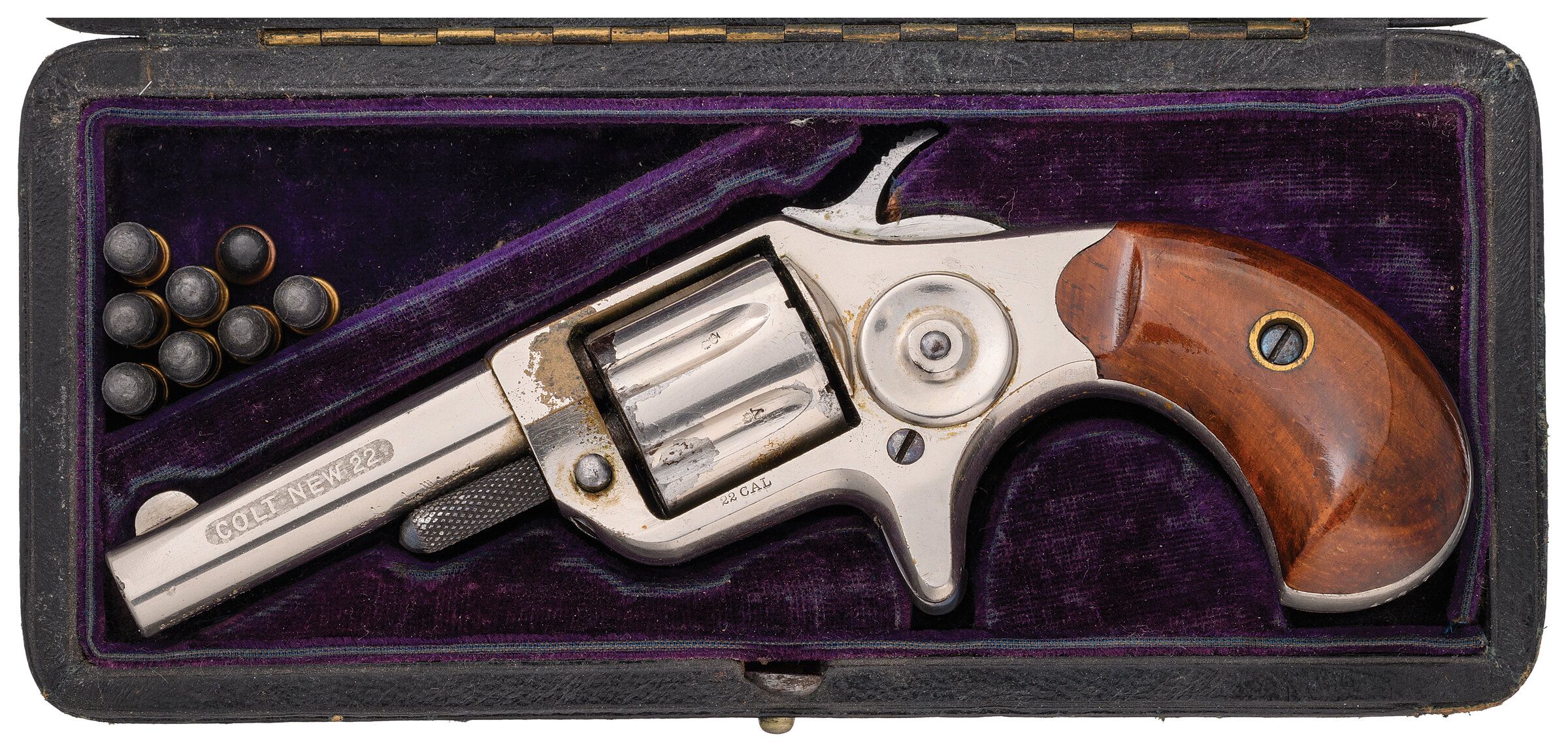 Retailer Inscribed Colt Etched Panel New Line .22 Revolver | Rock ...