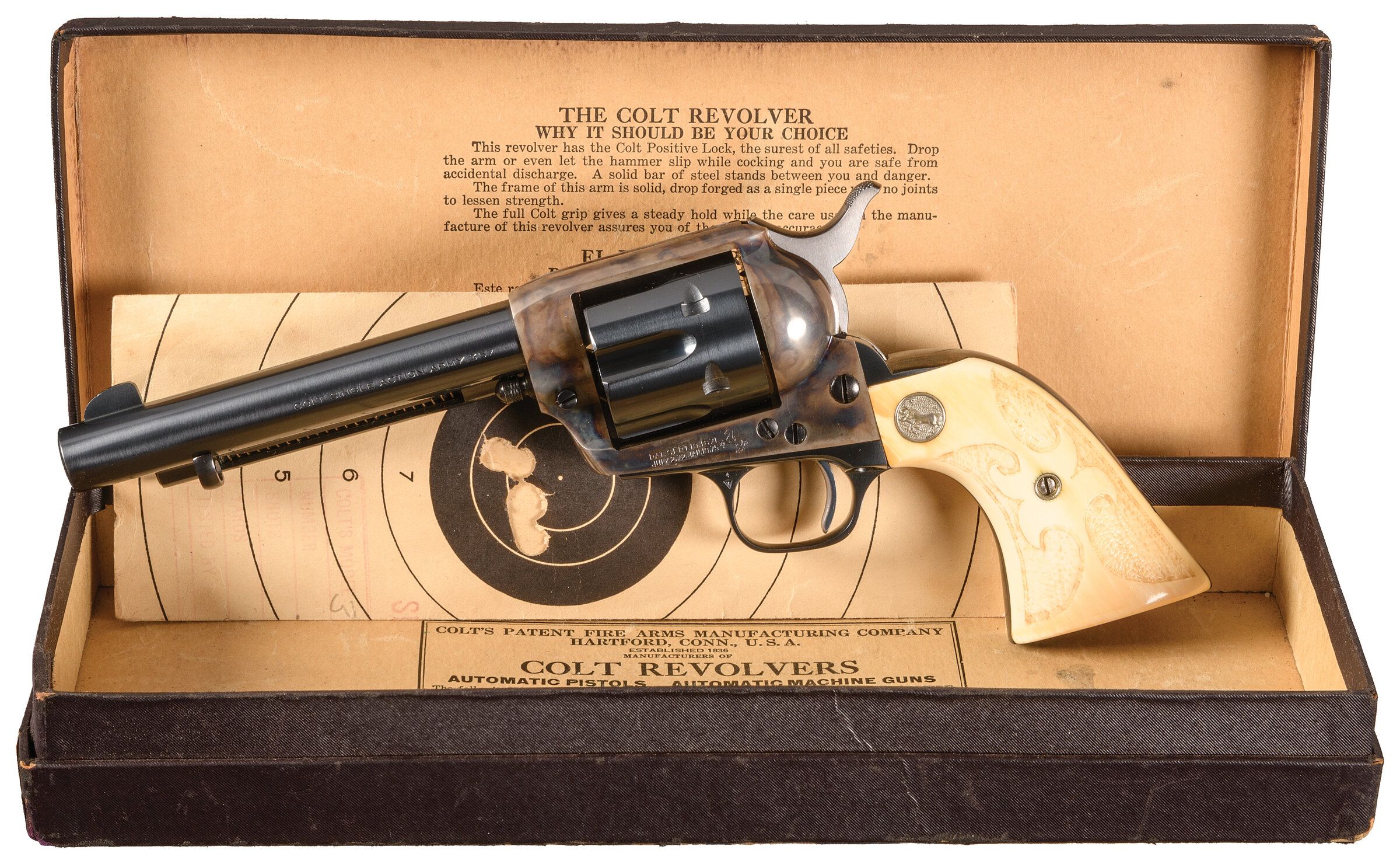 Colt First Generation Single Action Army .357 Magnum Revolver | Rock ...