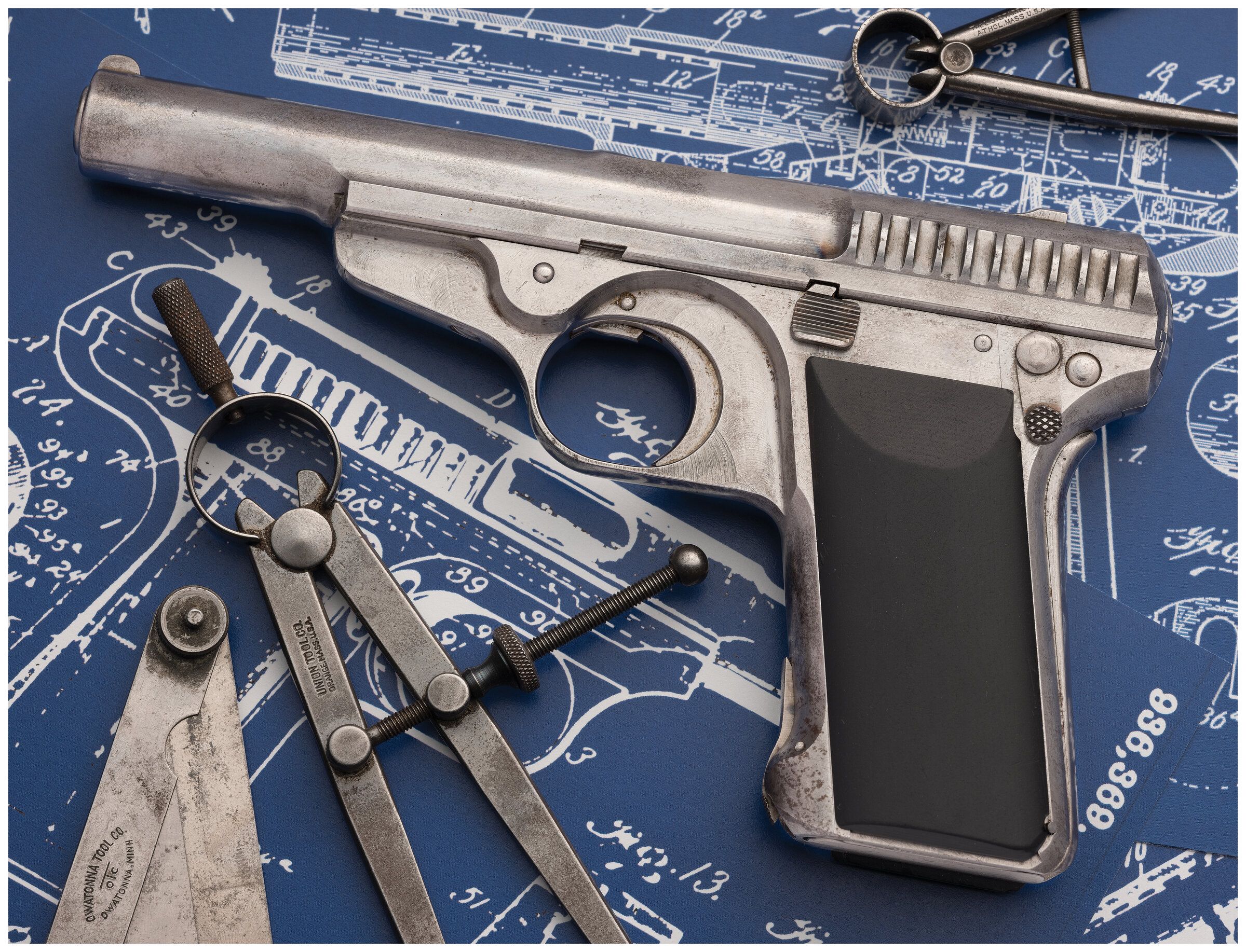 Prototype Serial Number "P1" Nelson-Smith Patent Savage Pistol | Rock ...