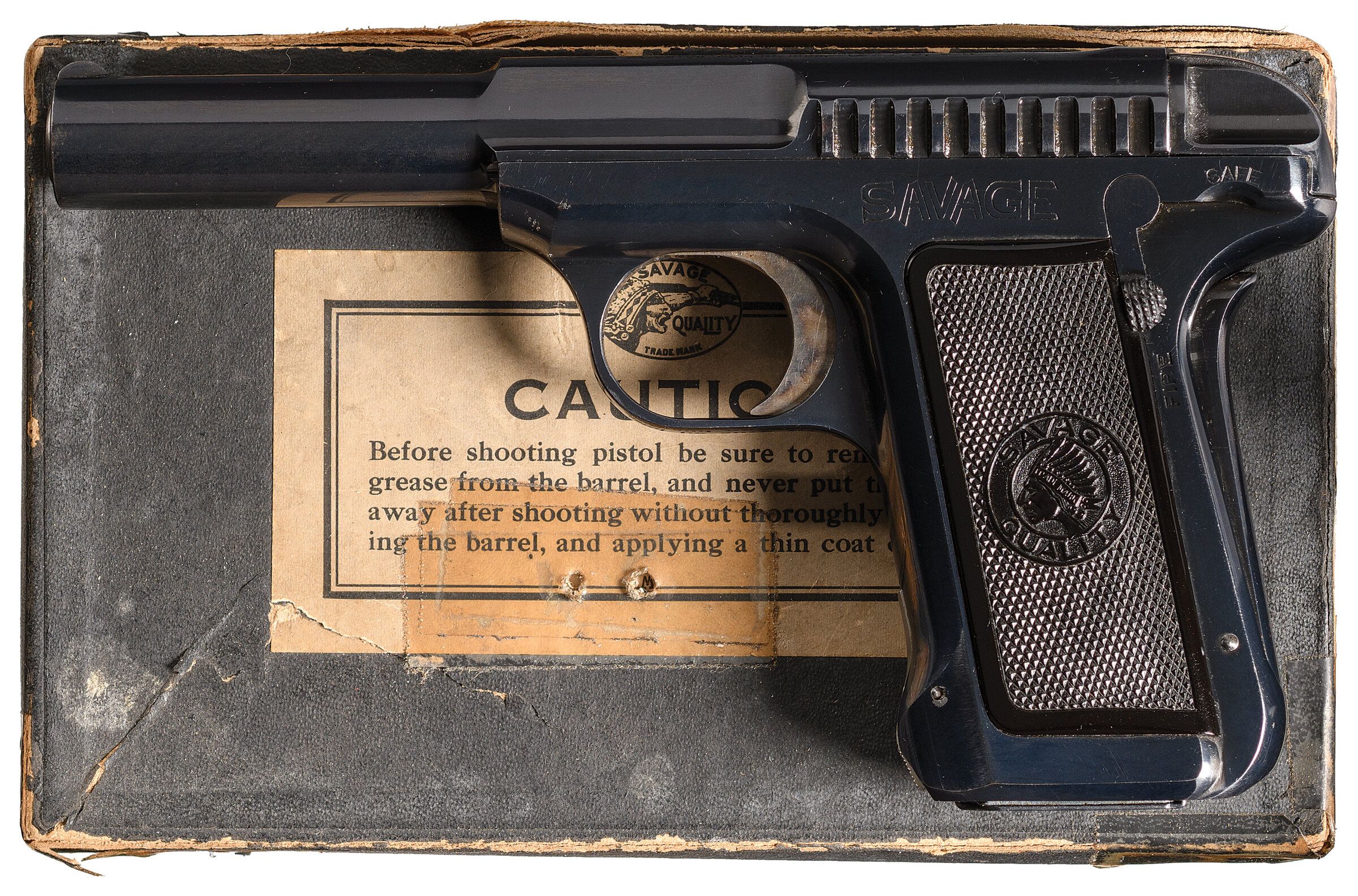 Savage Model 1915 Semi-Automatic Pistol with Factory Box | Rock Island ...