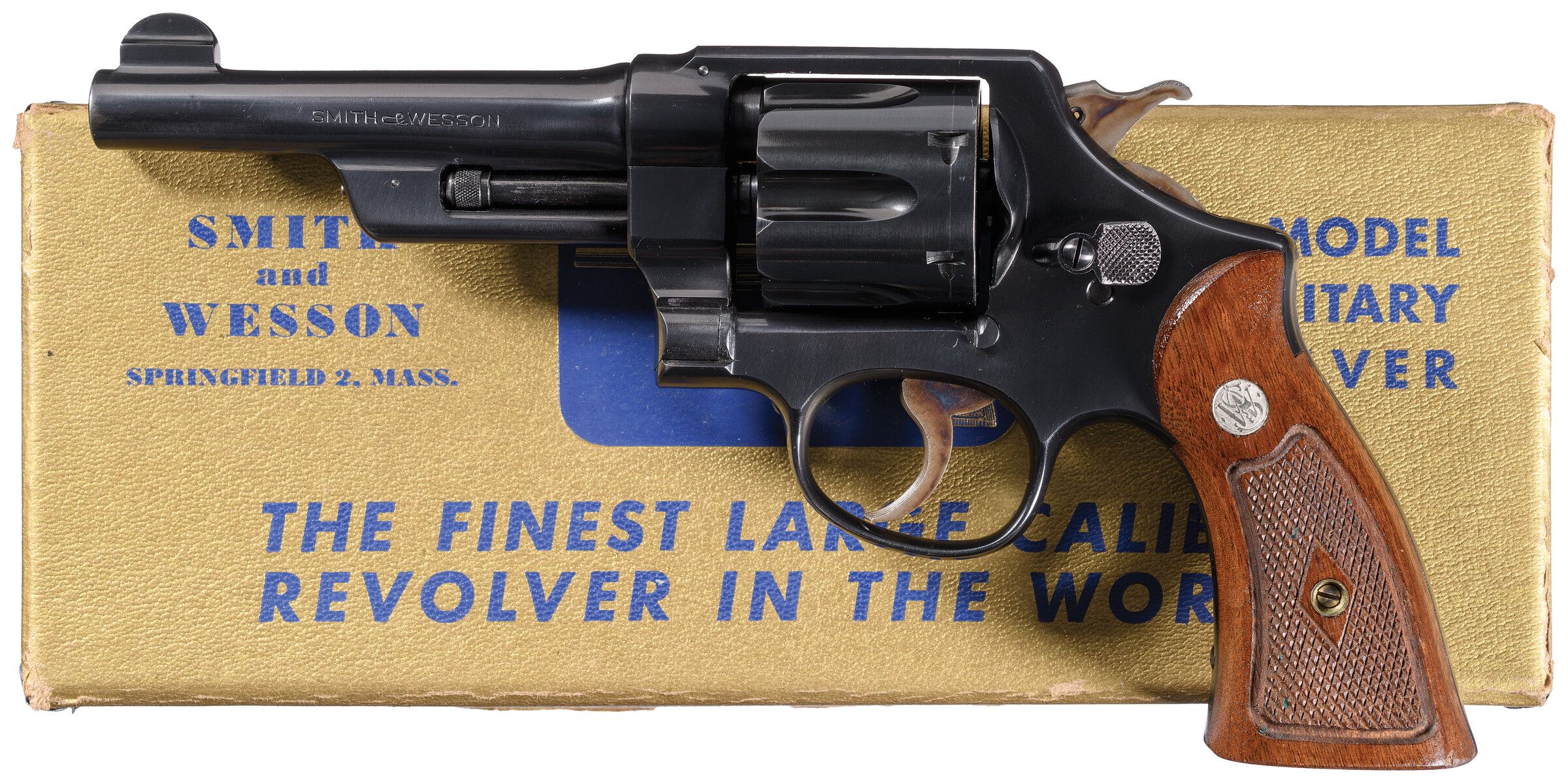 Smith & Wesson .44 Hand Ejector Third Model Postwar Revolver | Rock ...